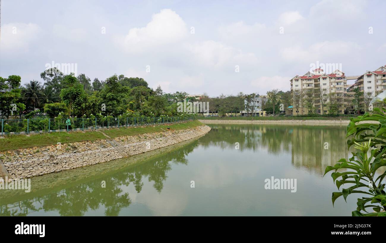 Bangalore, Karnataka, India: April 23 2022: Beautiful view of BBMP ...