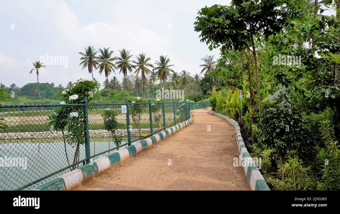 Bangalore, Karnataka, India: April 23 2022: Beautiful view of BBMP ...