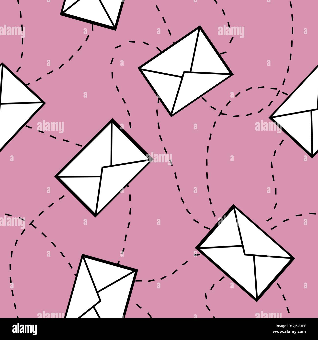 Seamless letters pattern for textiles and packaging and gifts and cards ...