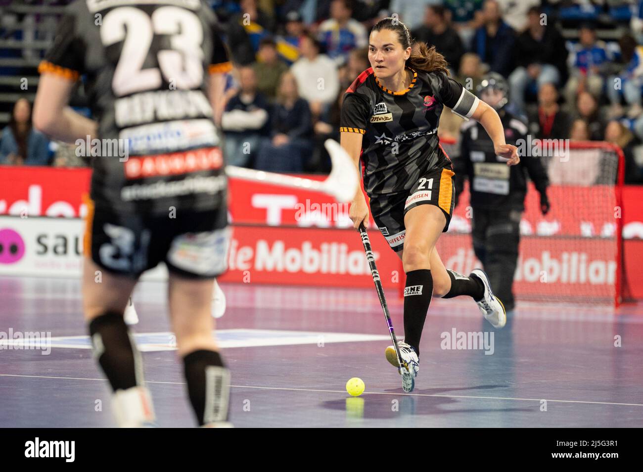 April 23, 2022, Kloten, Stimo Arena, Swiss Unihockey Superfinal Women ...