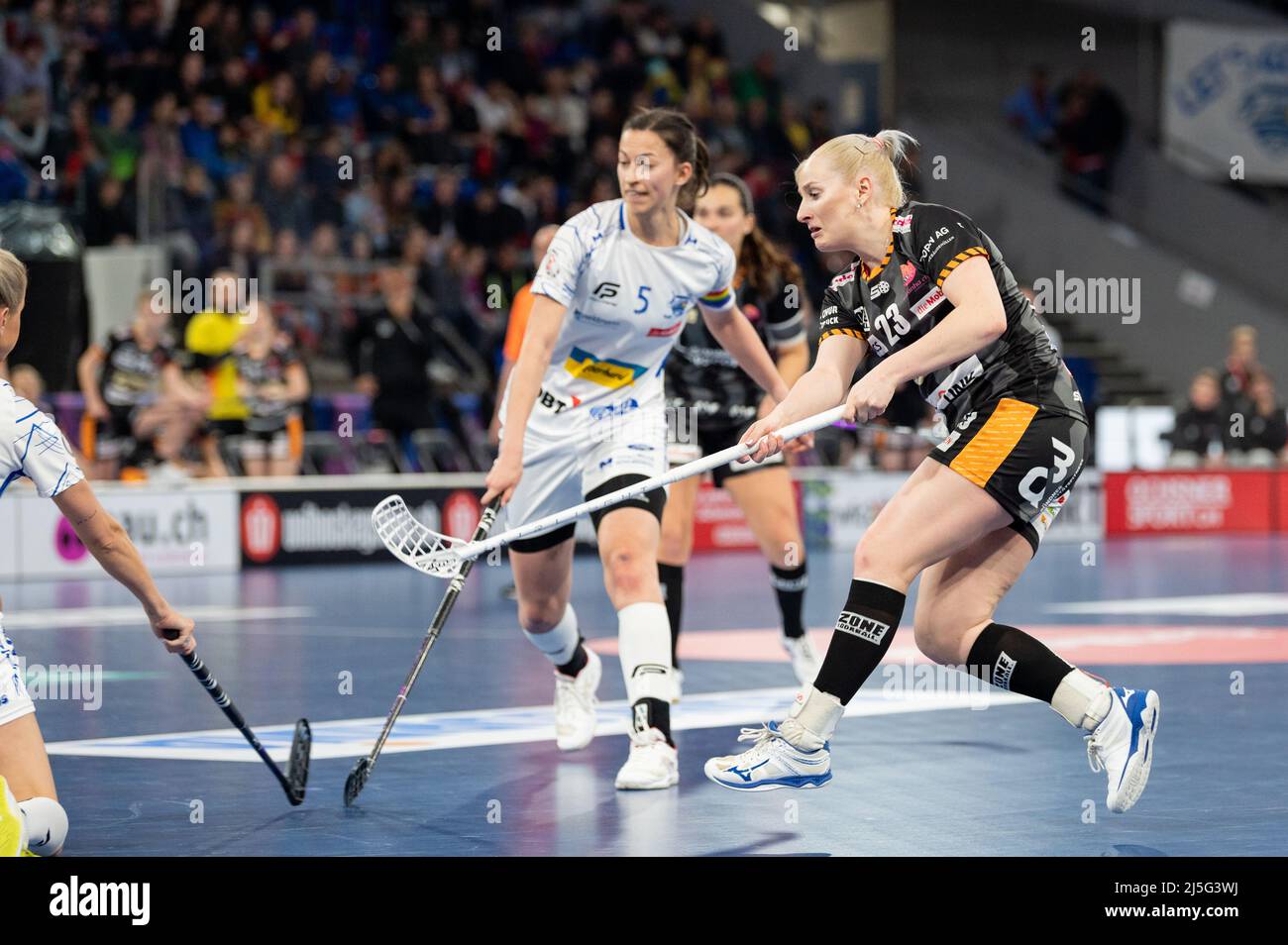 April 23, 2022, Kloten, Stimo Arena, Swiss Unihockey Superfinal Women ...