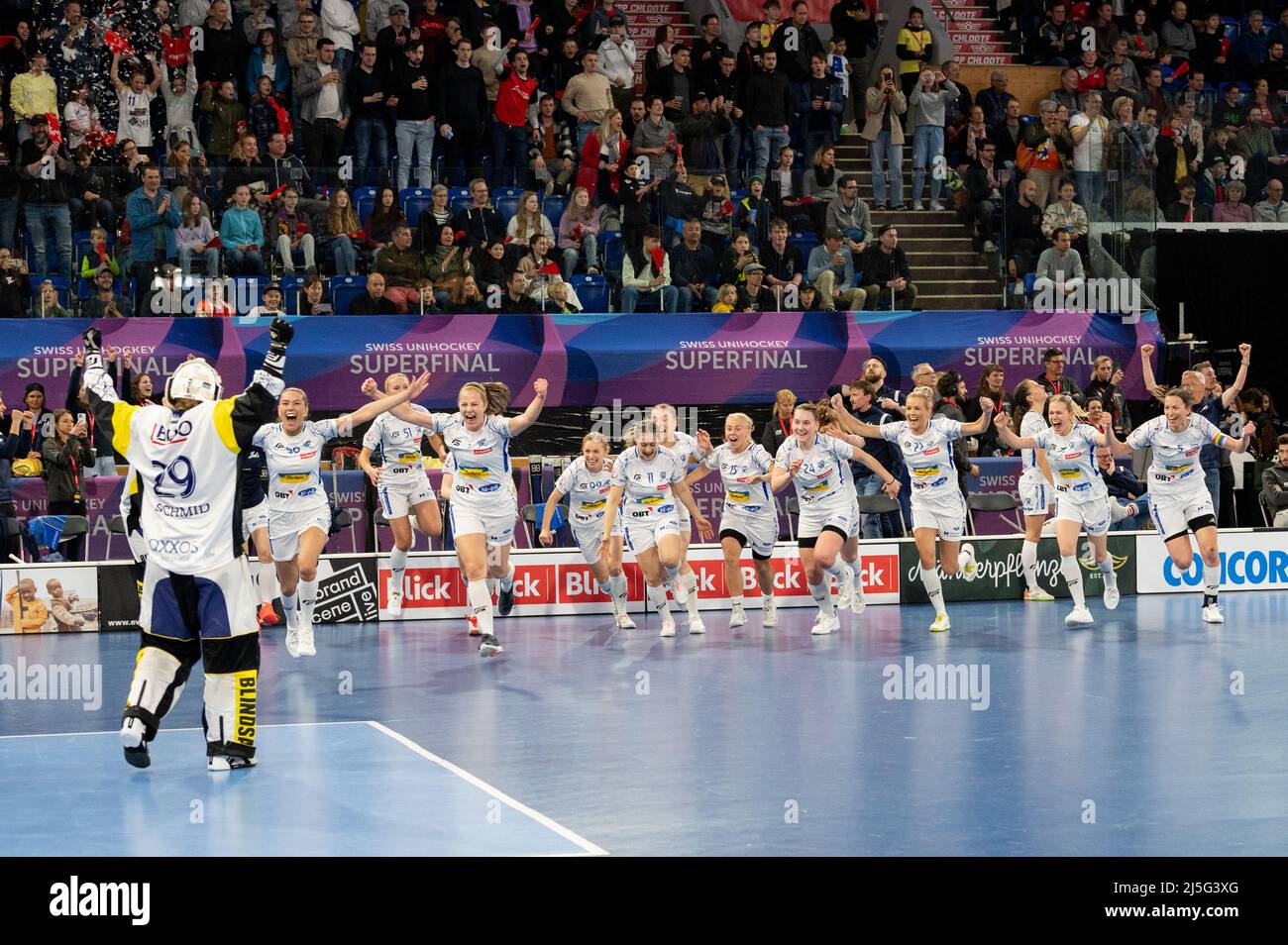 04/23/2022, Kloten, Stimo Arena, Swiss Unihockey Superfinal Women ...