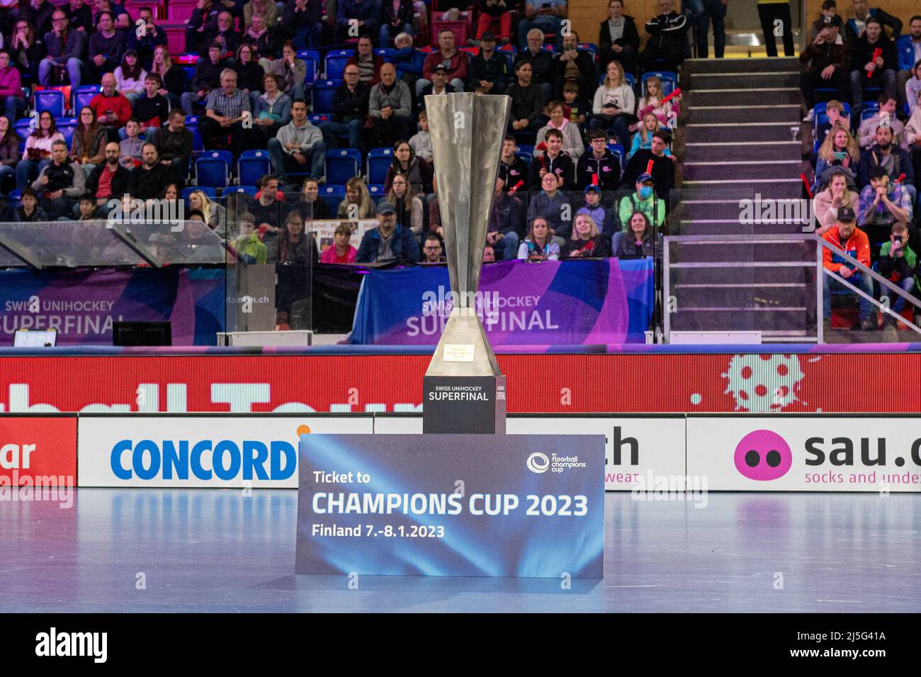 April 23, 2022, Kloten, Stimo Arena, Swiss Unihockey Superfinal Women ...
