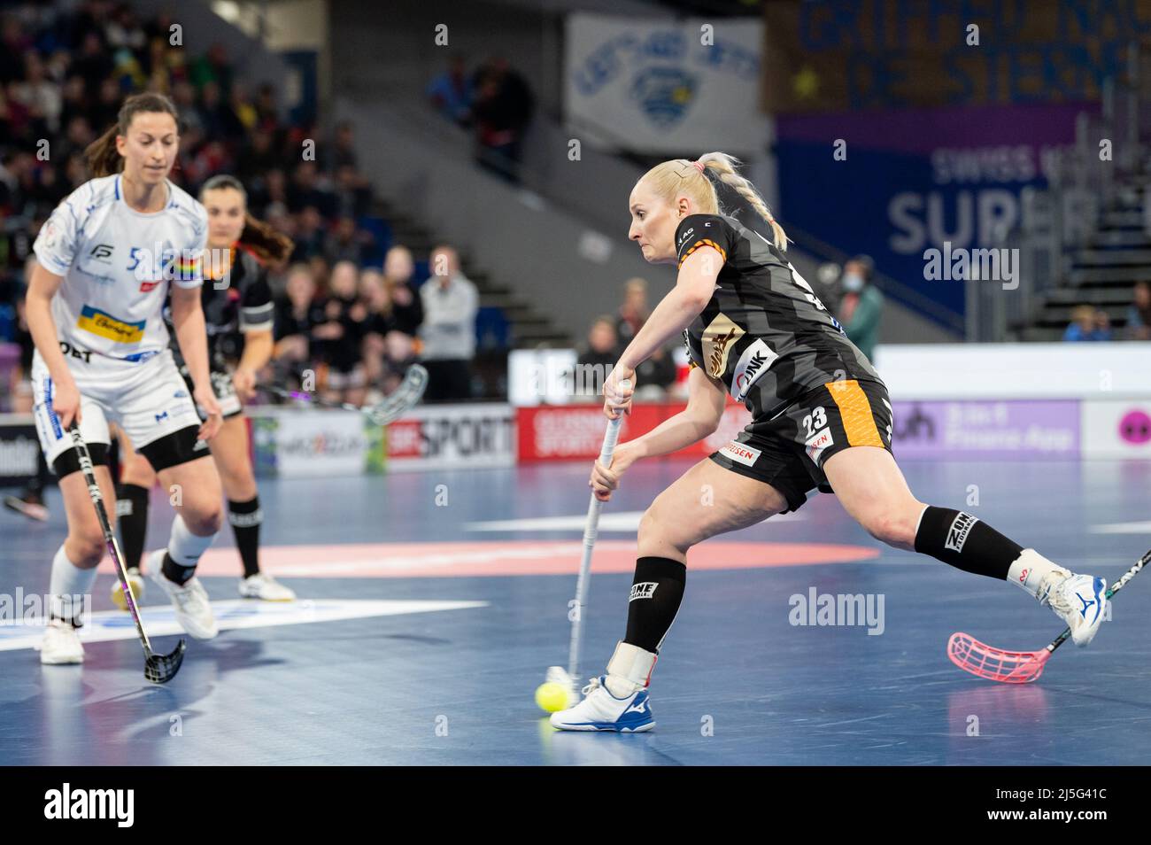 April 23, 2022, Kloten, Stimo Arena, Swiss Unihockey Superfinal Women ...