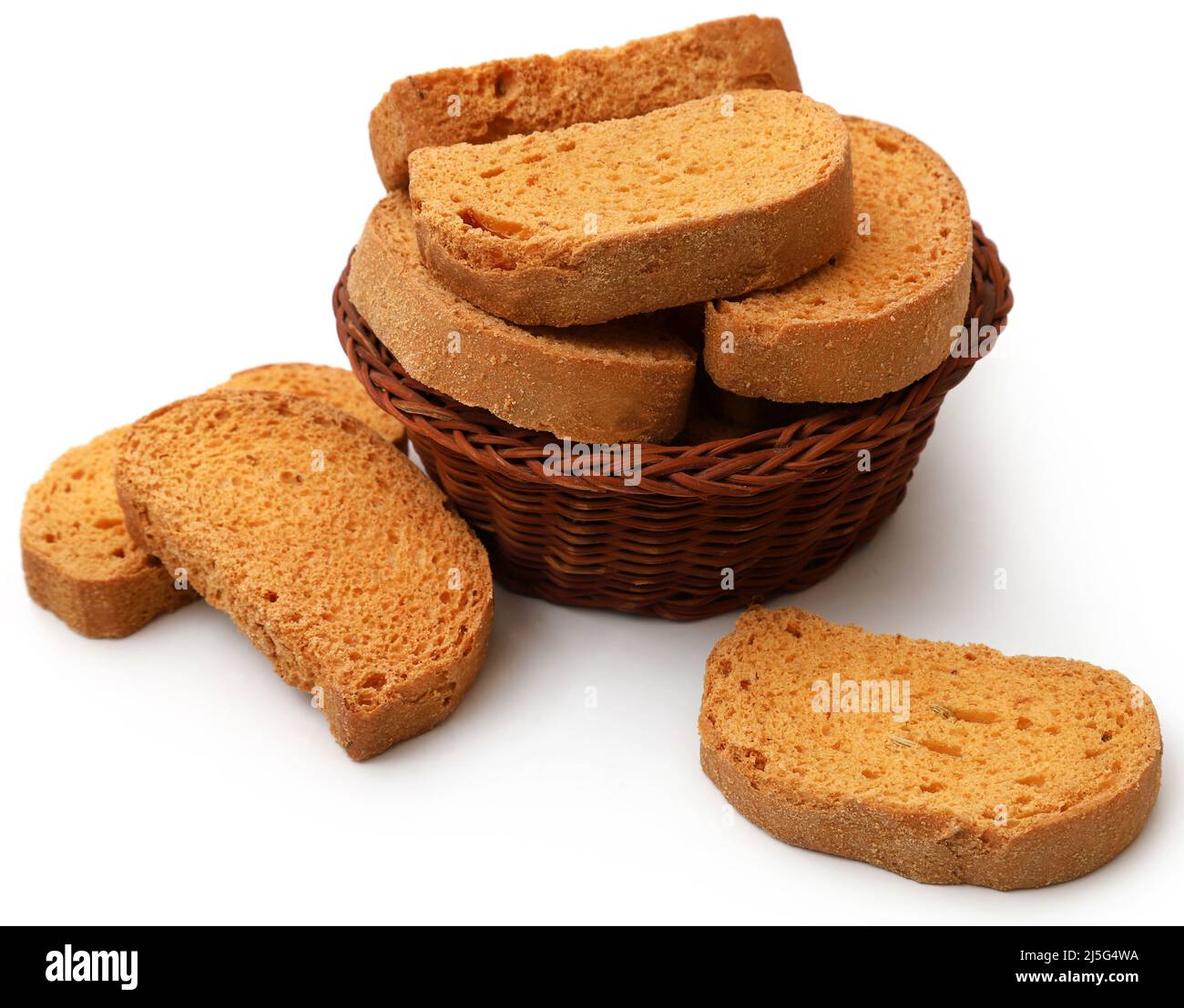 Toast biscuit Cut Out Stock Images & Pictures - Alamy