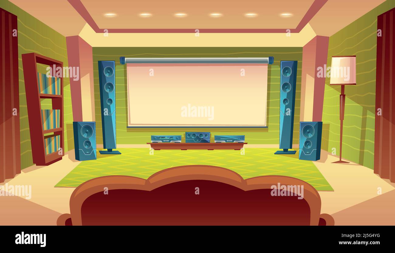 Cartoon Home Theater Room Design Home Theatre Design Ideas 2025