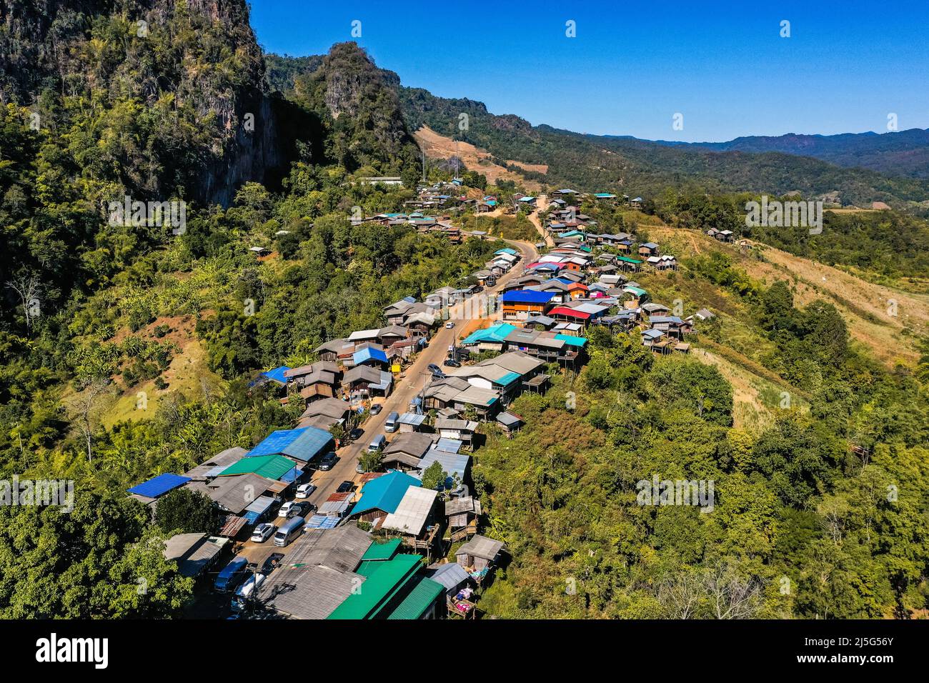 Ban jabo village hi-res stock photography and images - Alamy