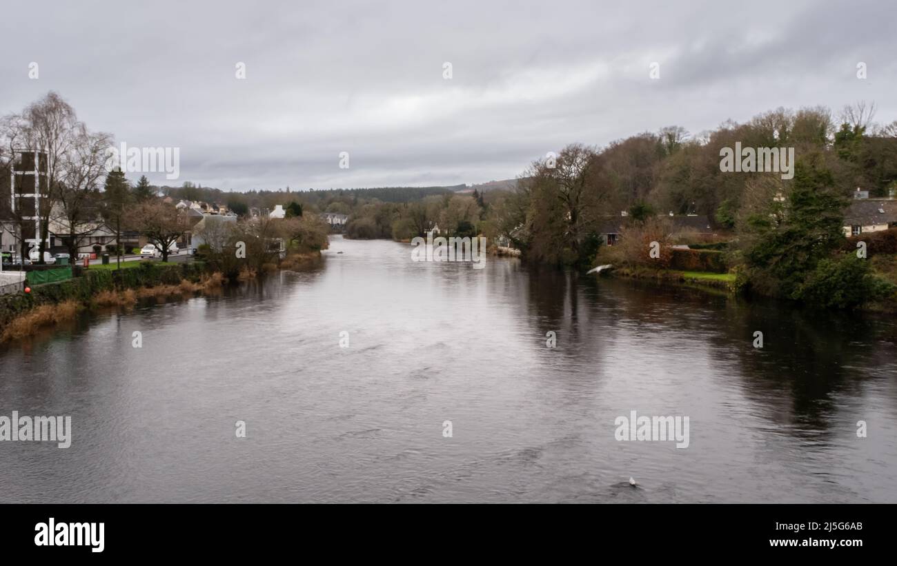 The Brewery Pool on River Cree upstream of the Creebridge in Newton ...