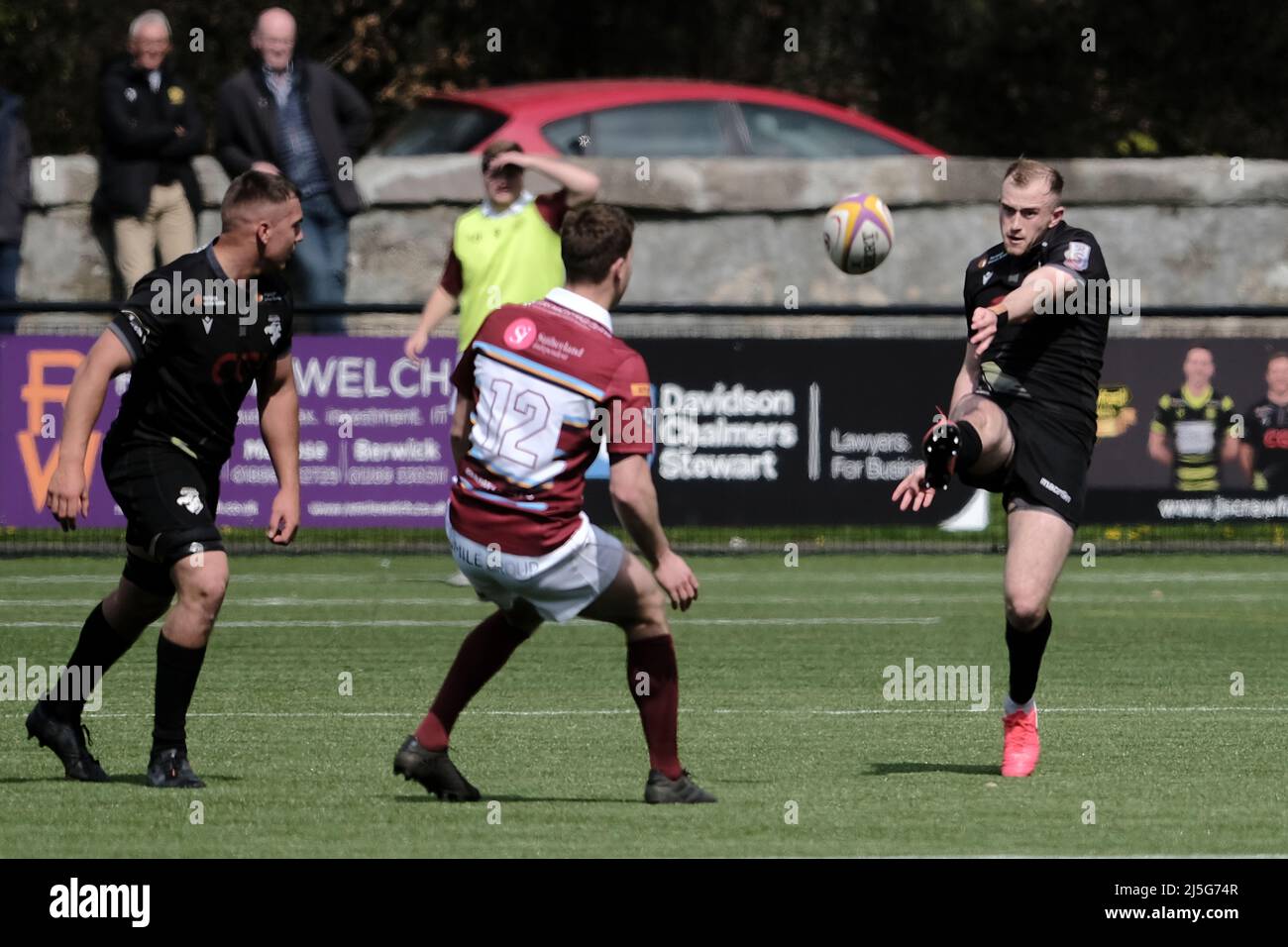 Melrose, UK. 23rd Apr, 2022. Melrose, Saturday 23 April 2022. FOSROC ...