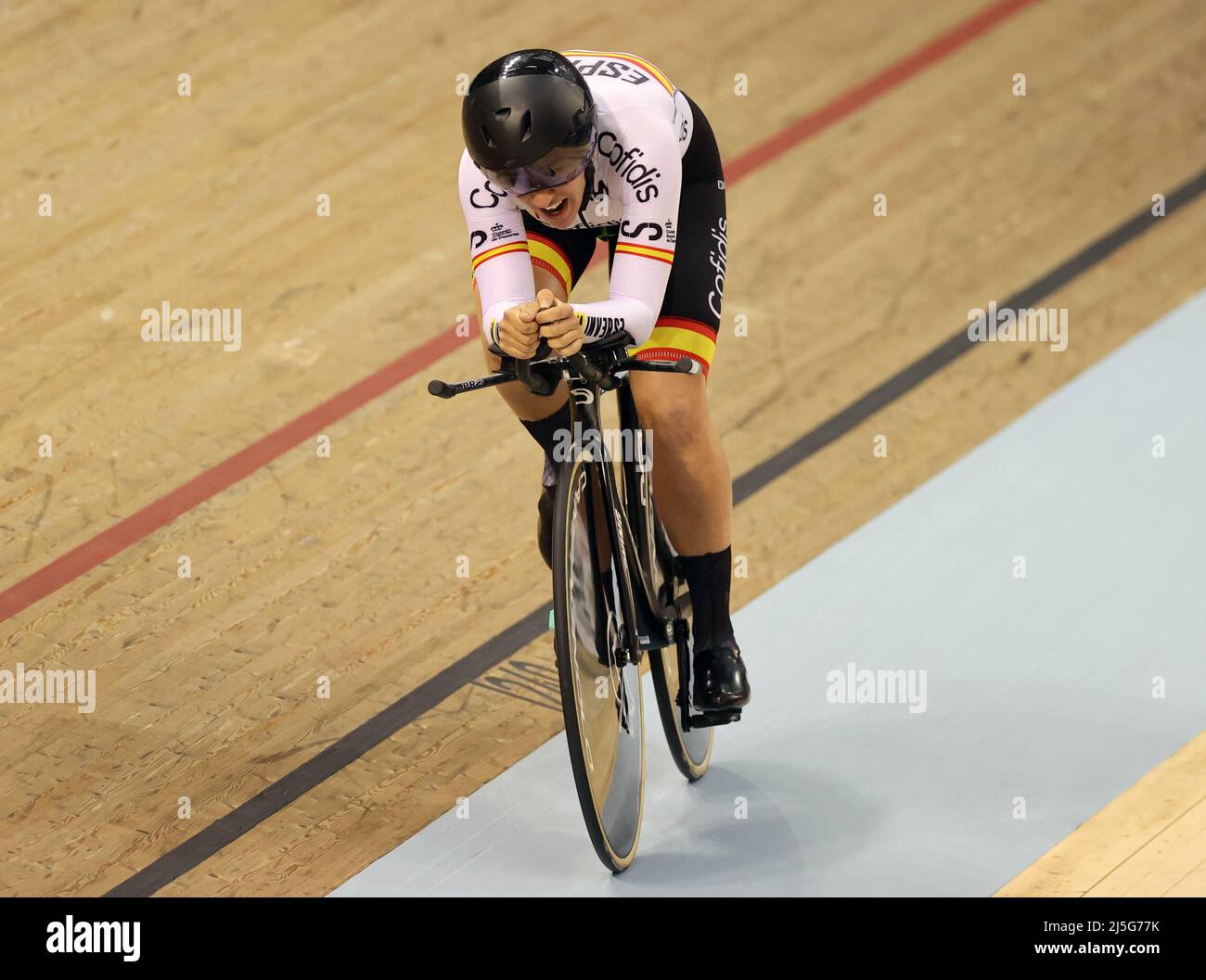 Laura Rodriguez Cordero in the Women's Individual Qualifying during day ...