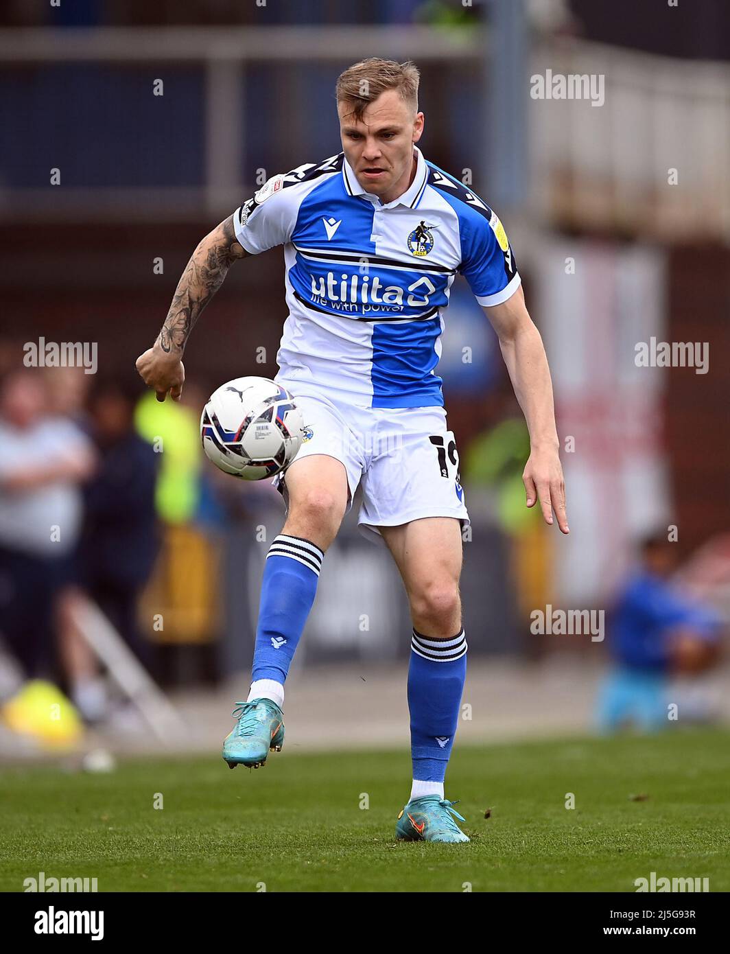 Bristol Rovers Harry Anderson during the Sky Bet League Two match at ...