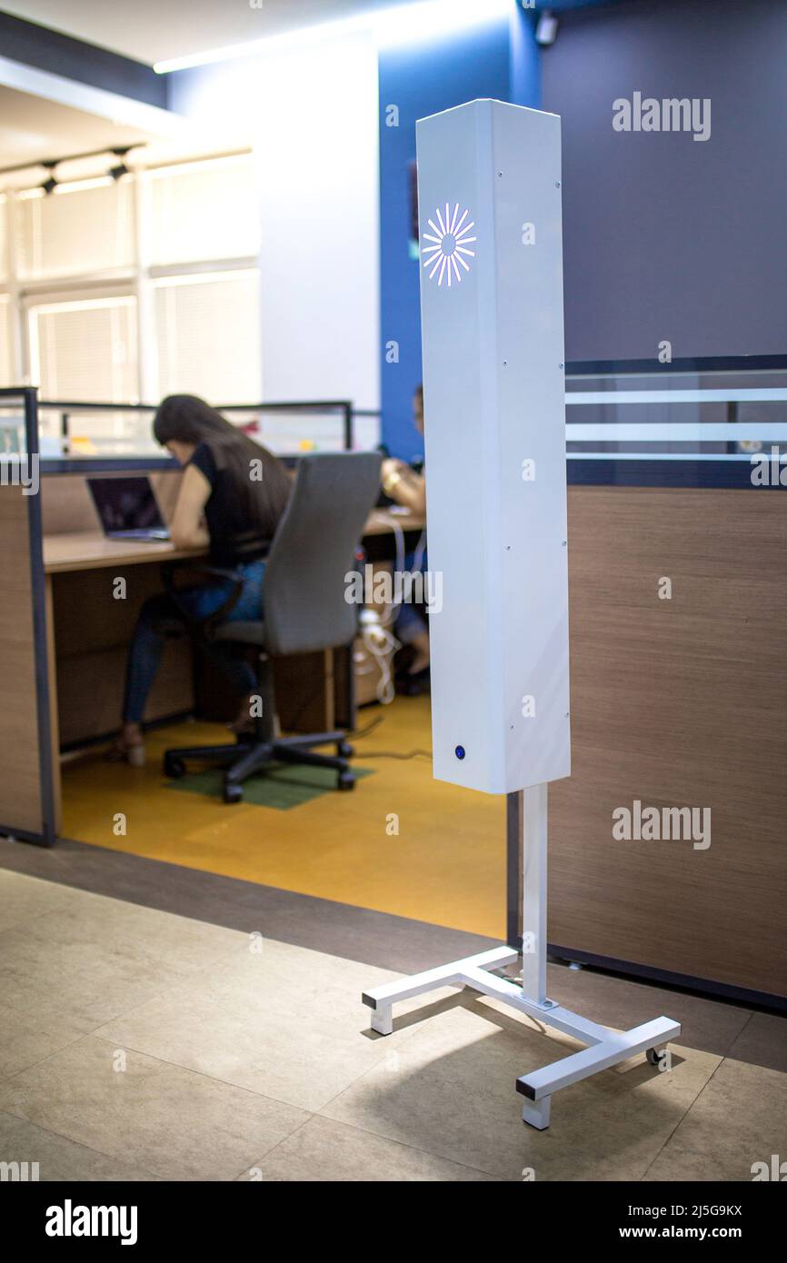 Ultraviolet disinfection technology hi-res stock photography and images ...