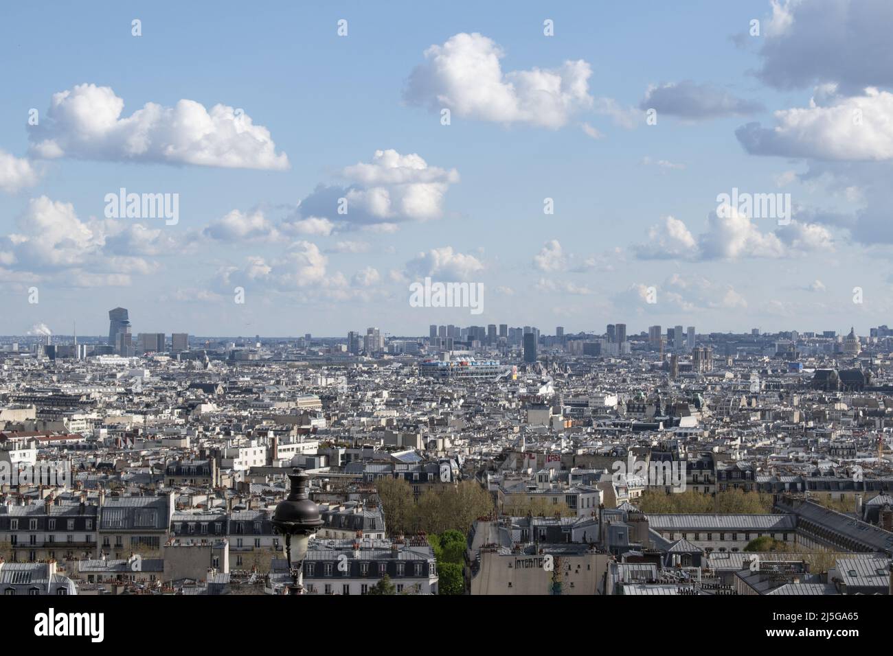 View from pompidou centre paris hi-res stock photography and images - Alamy