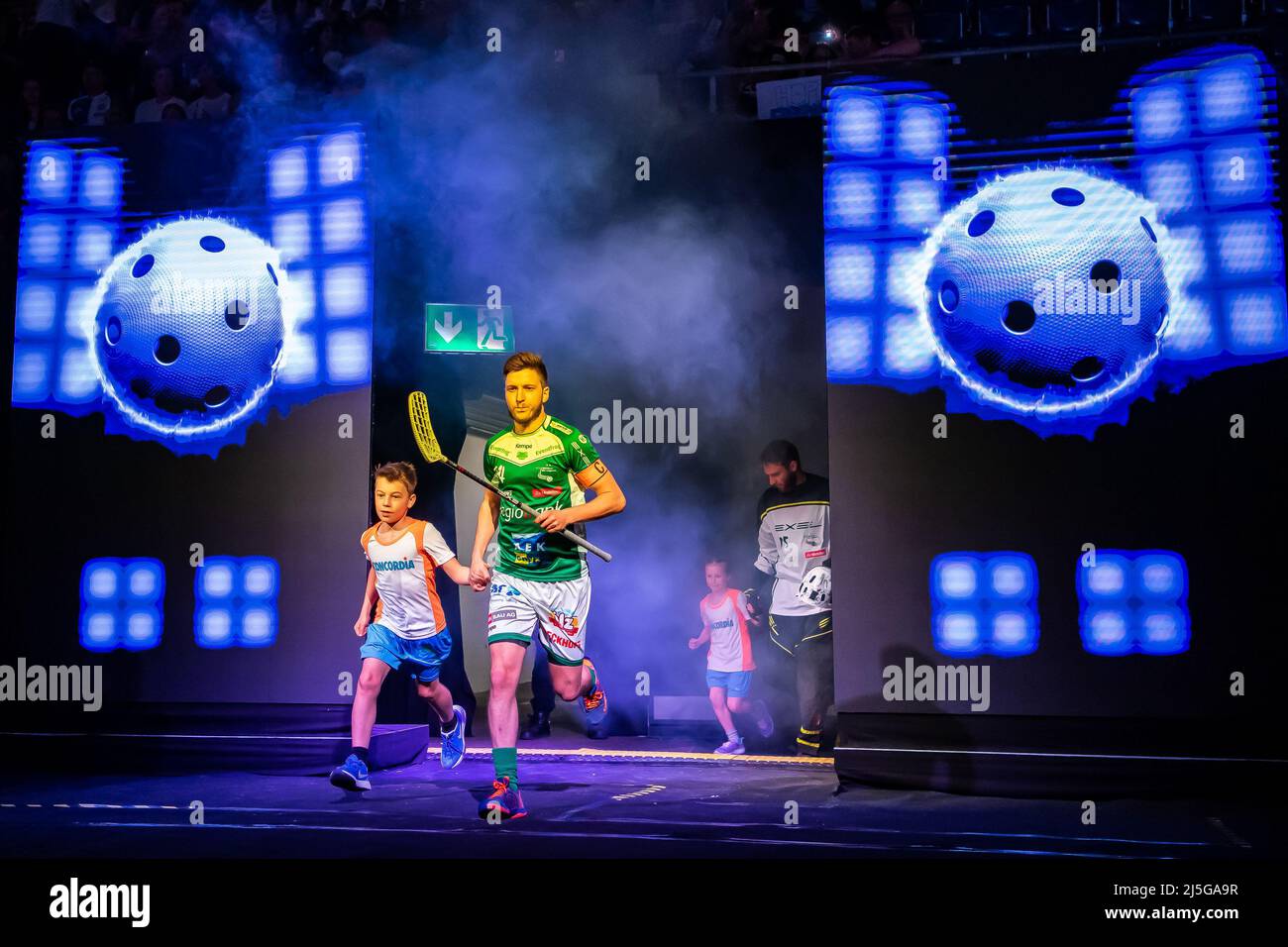 23.04.2022, Kloten, Stimo Arena, Swiss Unihockey Superfinal Men: GC ...