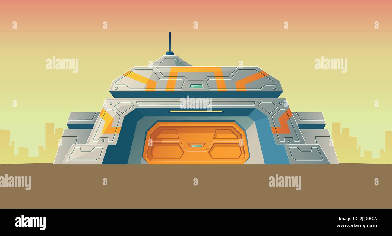 Vector nuclear secret bunker of scientific laboratory for creation ...