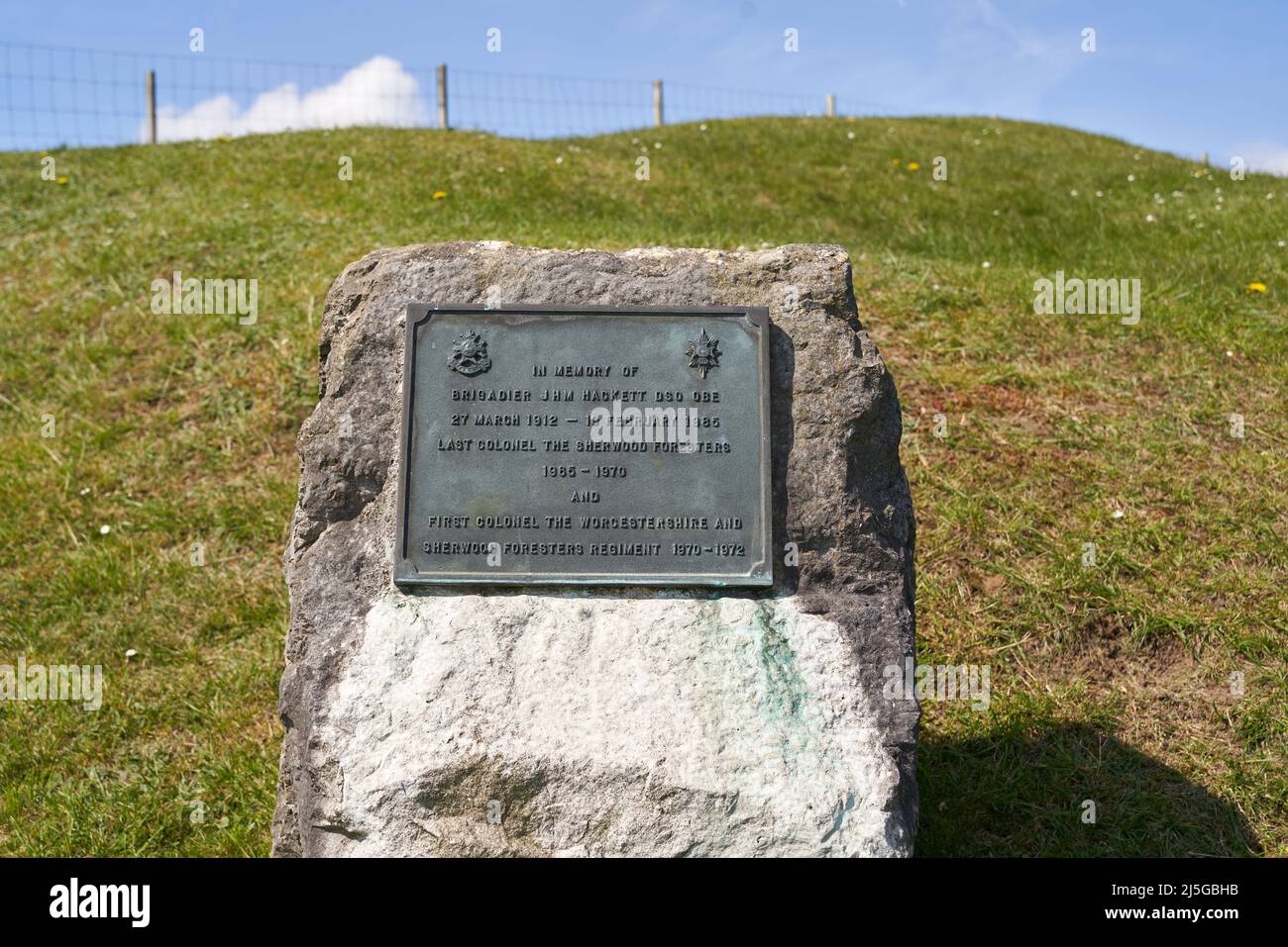 Part of a war memorial in Crich, Derbyshire, UK Stock Photo - Alamy