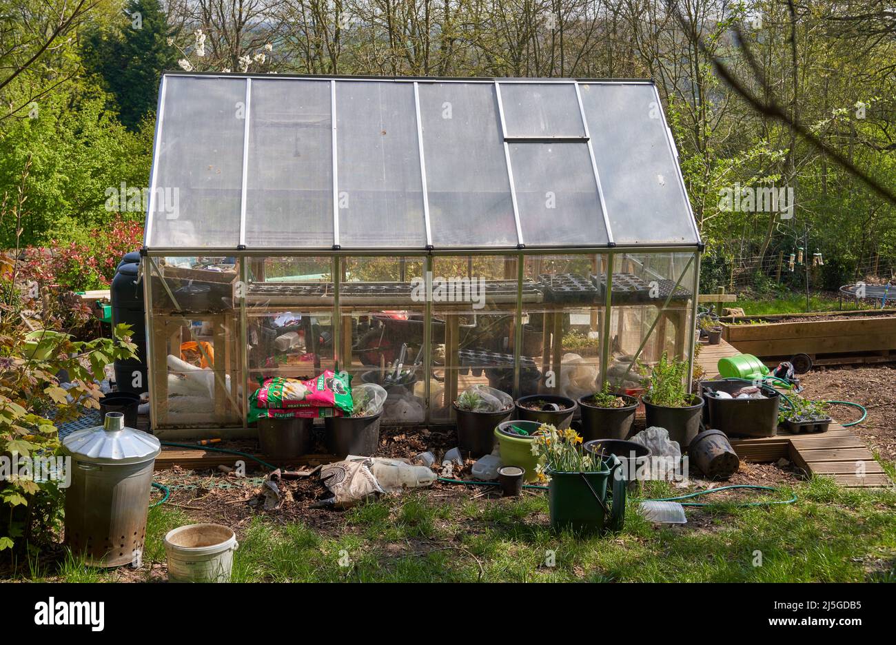 Messy greenhouse hi-res stock photography and images - Alamy