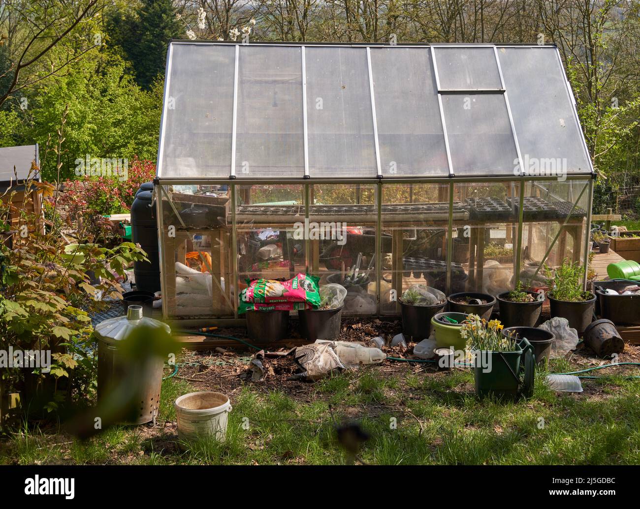 Messy greenhouse hi-res stock photography and images - Alamy