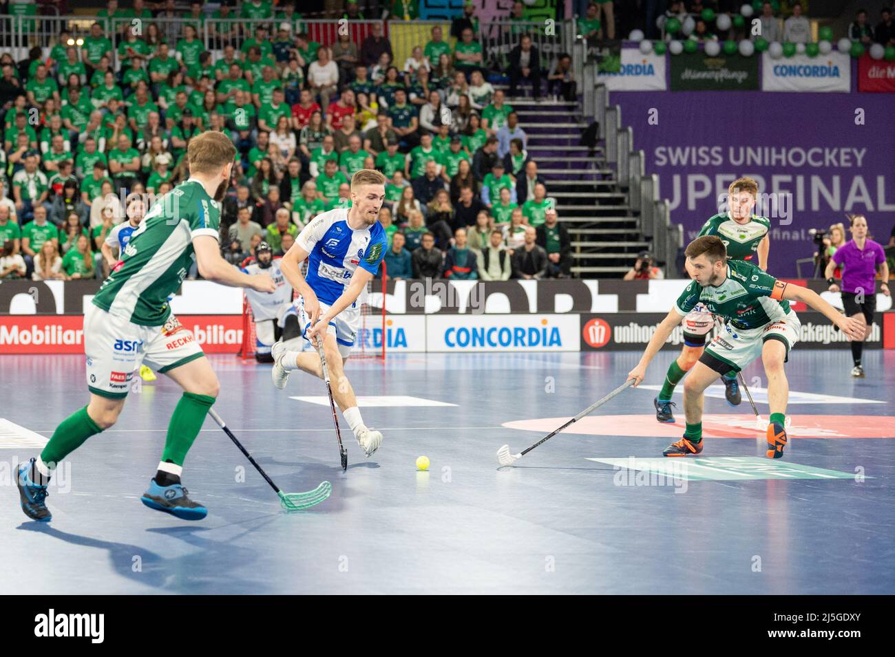 April 23, 2022, Kloten, Stimo Arena, Swiss Unihockey Superfinal Men: SV ...