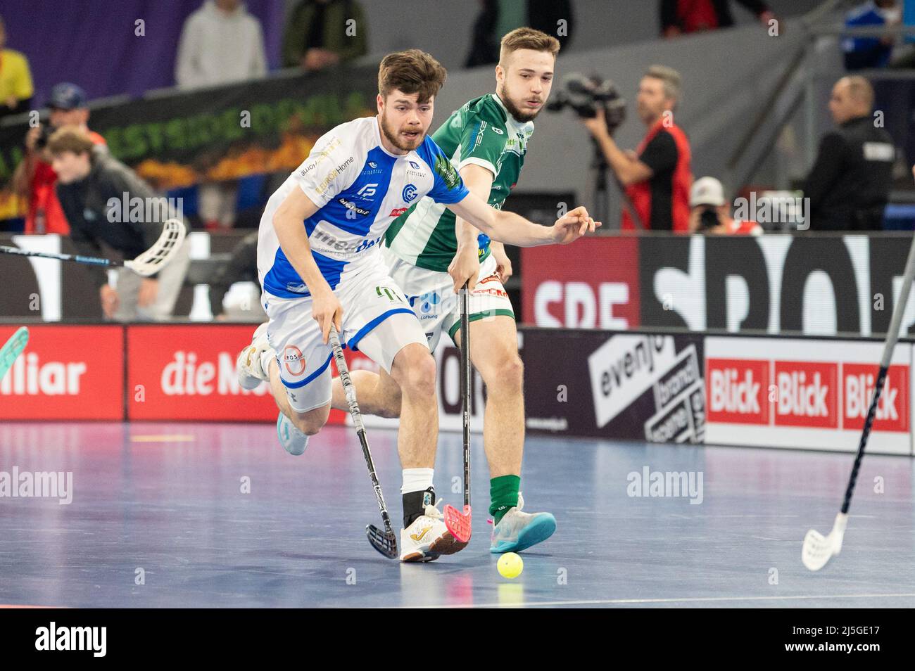 April 23, 2022, Kloten, Stimo Arena, Swiss Unihockey Superfinal Men: SV ...