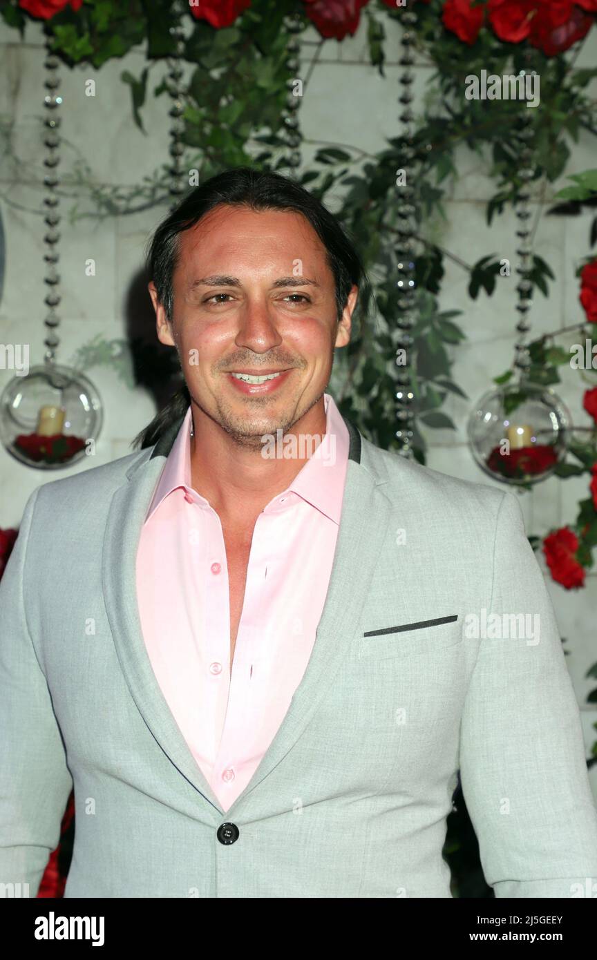 Peter Madrigal Attends VANDERPUMP A PARIS Grand Opening Paris Hotel ...