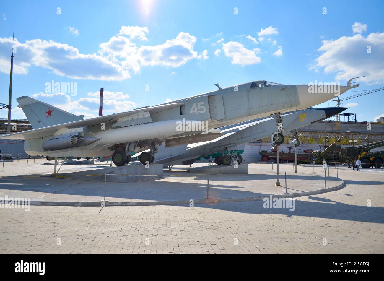 Russian fighter plane.Russian military equipment Stock Photo - Alamy