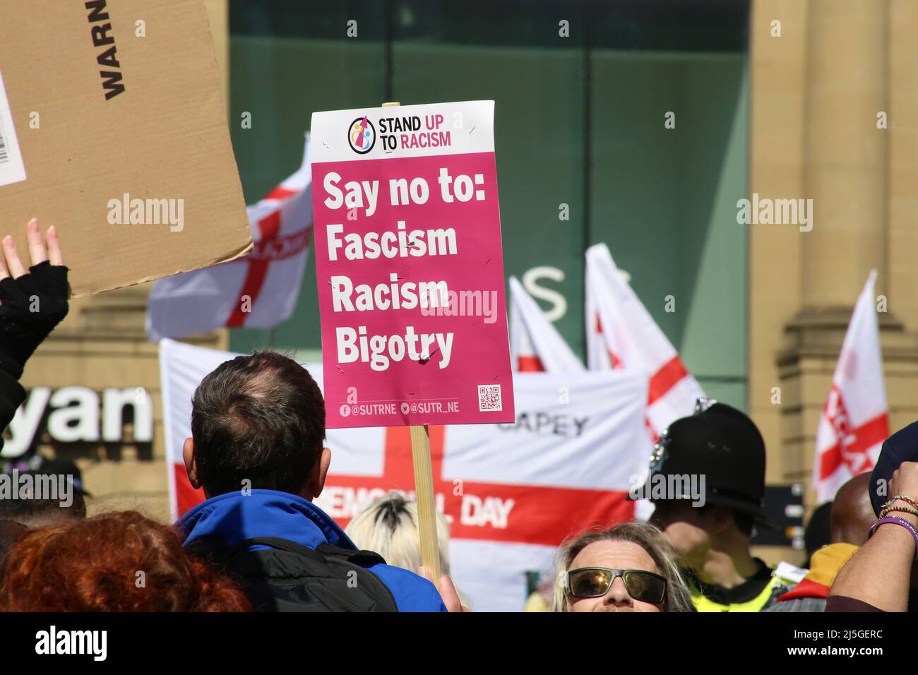 Stand Up To Racism Demo, Unite Against North East Frontline Patriots ...