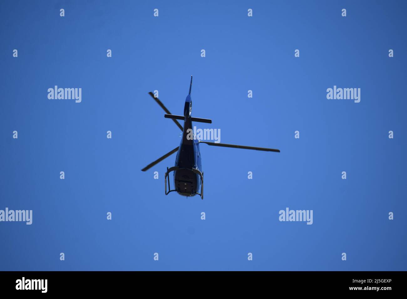 dark helicopter without marks Stock Photo - Alamy