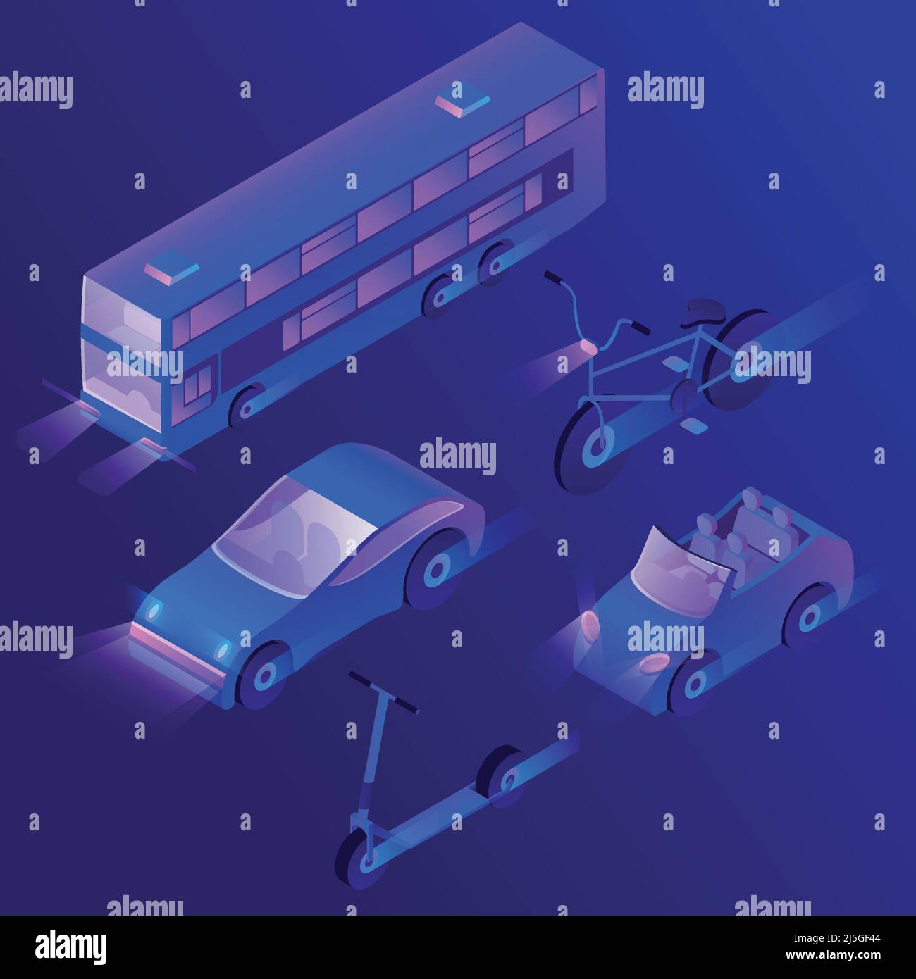Bus headlight headlamp transport Stock Vector Images - Alamy