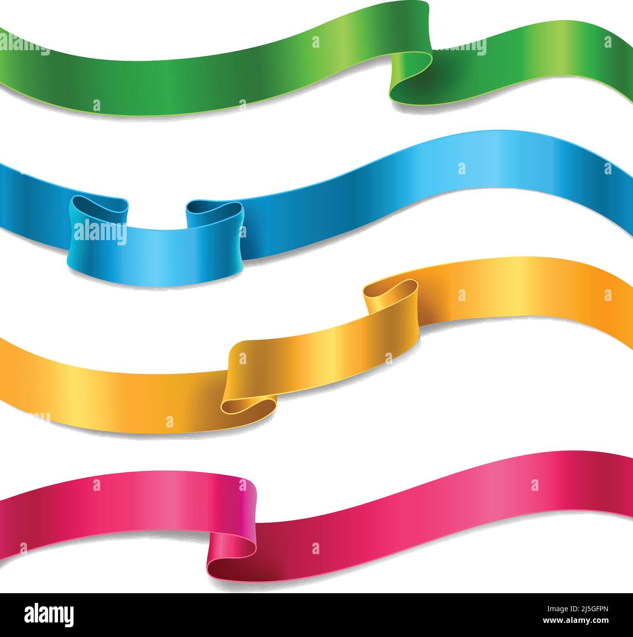 Velvet ribbons Stock Vector Images - Alamy