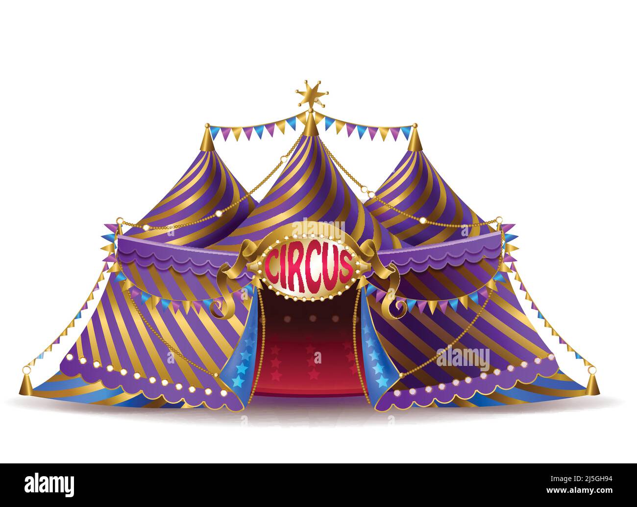 Open Circus Tent