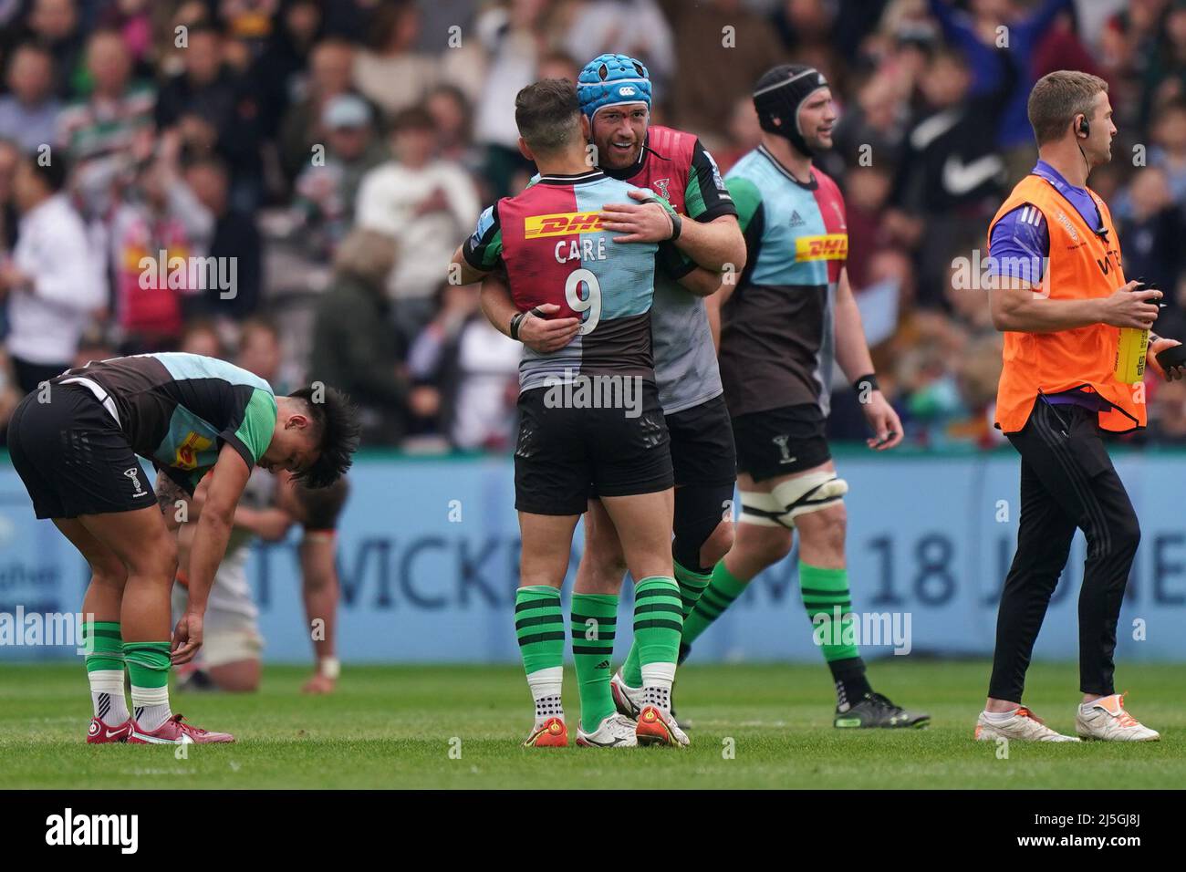 Leicester rugby 2022 celebrate hi-res stock photography and images - Alamy