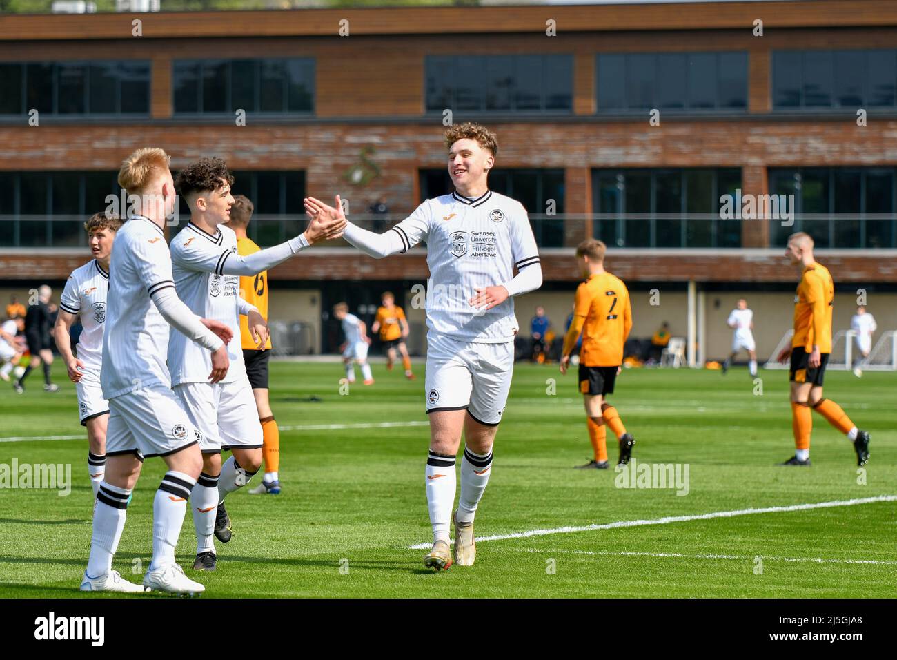 Swansea city football team hi-res stock photography and images - Alamy