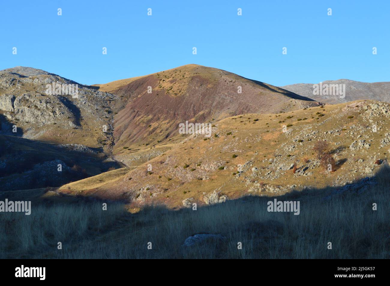 Hiking on Bjelašnica mountain, Obalj peak, Bosnia Stock Photo - Alamy