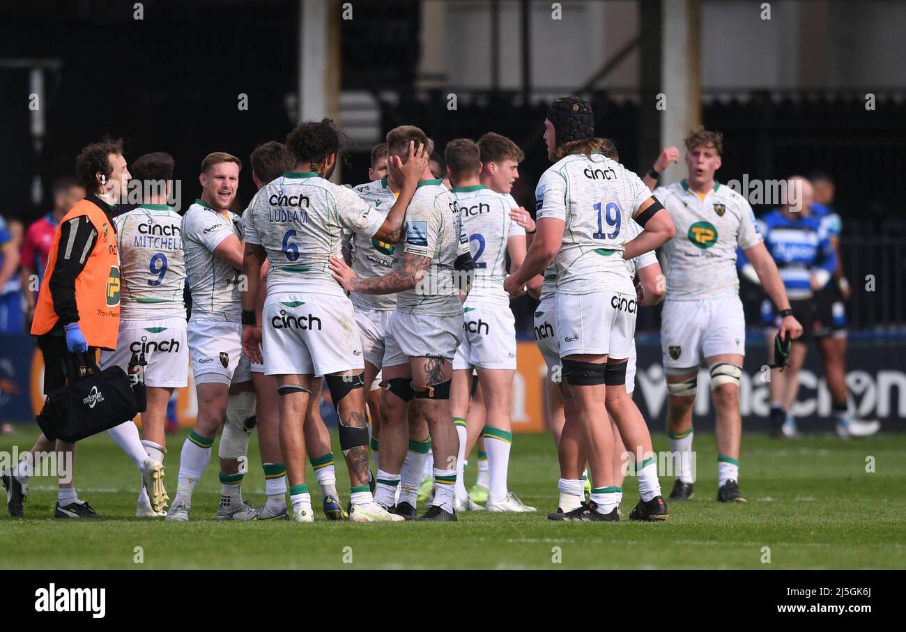23rd April 2022, The Recreation Ground, Bath, Somerset, England ...