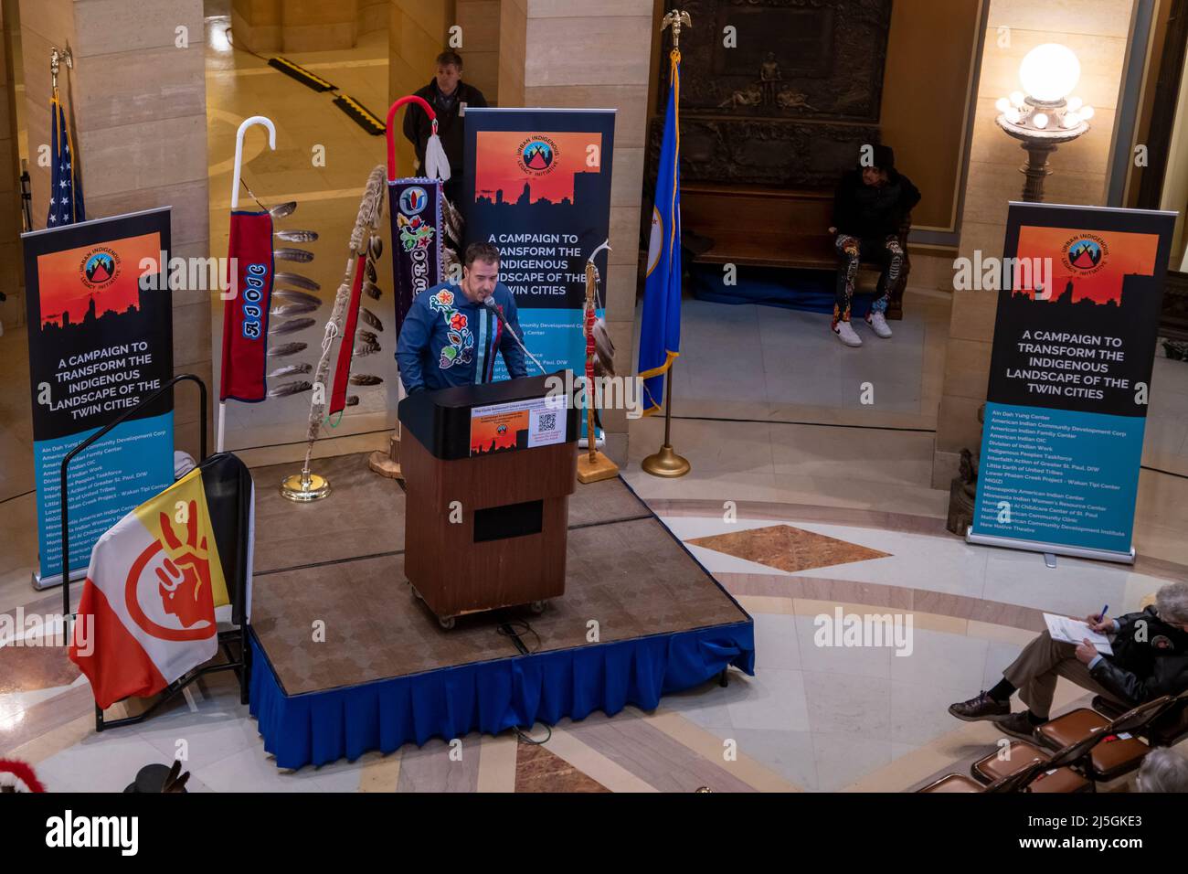 St. Paul, Minnesota. Joe Hobot, president and CEO of American Indian ...