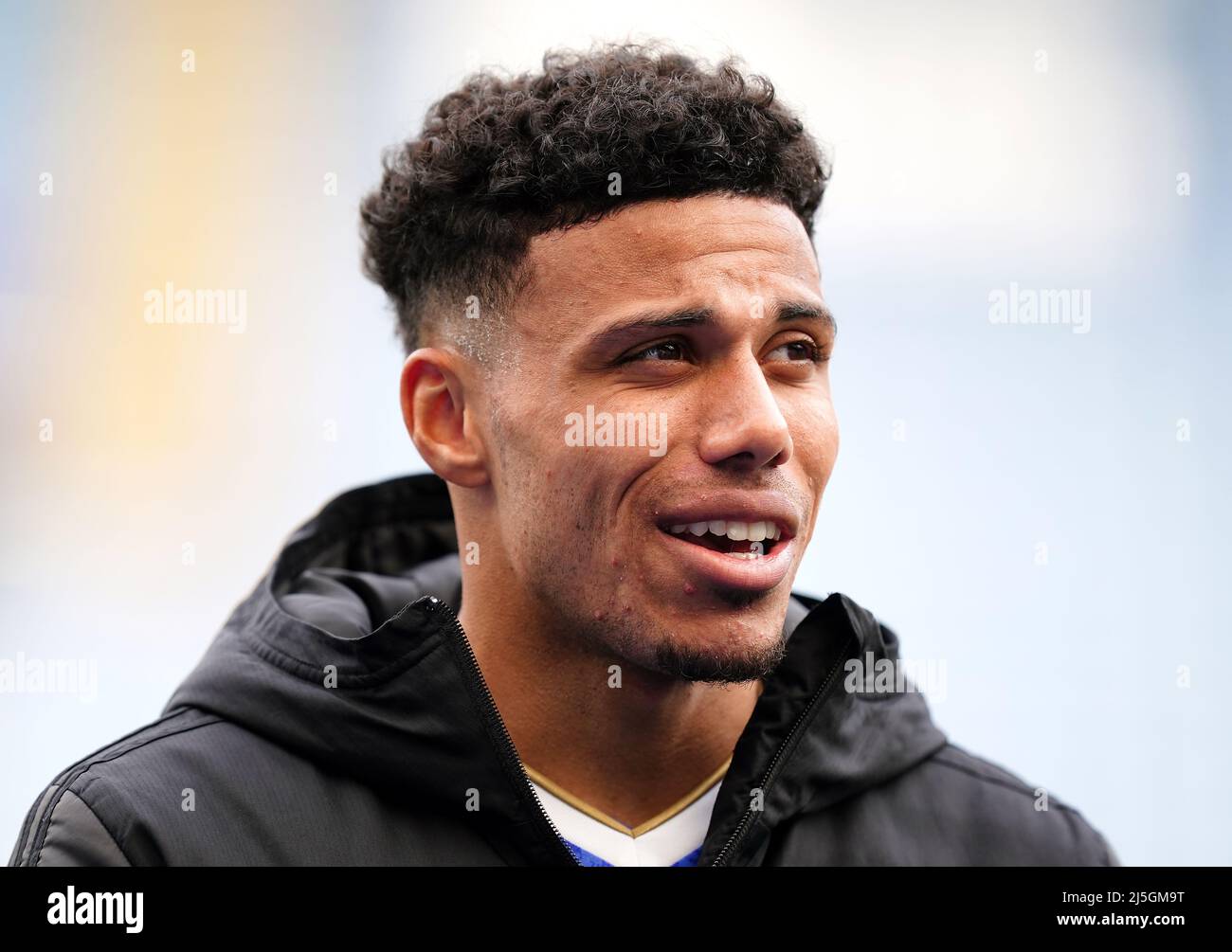 Leicester City's James Justin after the Premier League match at the ...