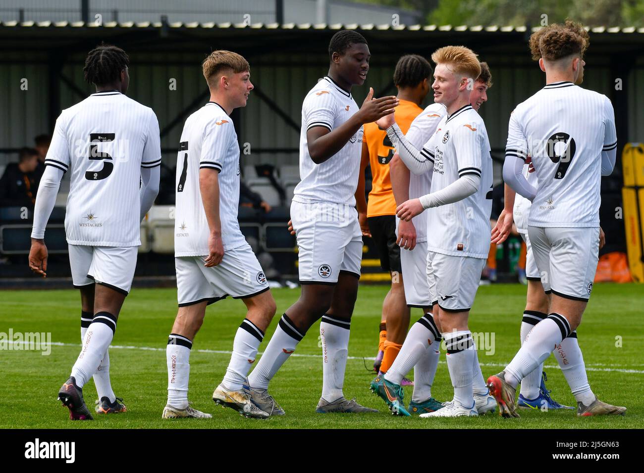 Swansea city football team hi-res stock photography and images - Alamy