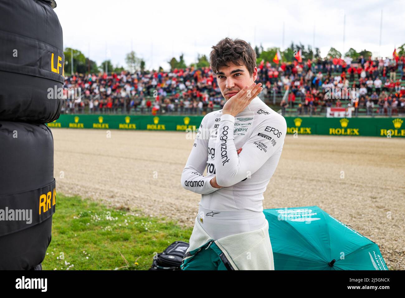 STROLL Lance (can), Aston Martin F1 Team AMR22, portrait during the Formula 1 Grand Premio del ...