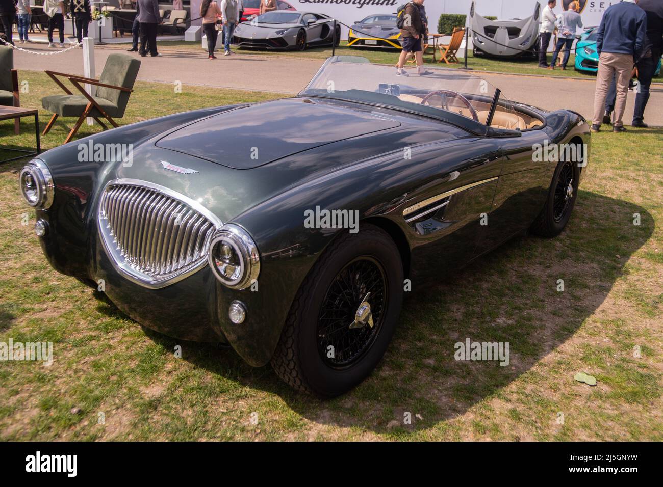 Chelsea car show in royal hospital hi-res stock photography and images ...