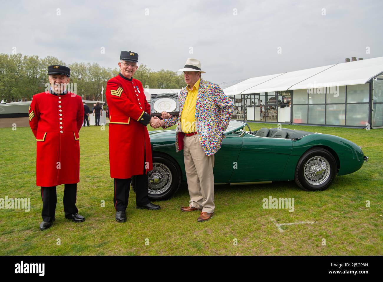 Chelsea car show in royal hospital hi-res stock photography and images ...