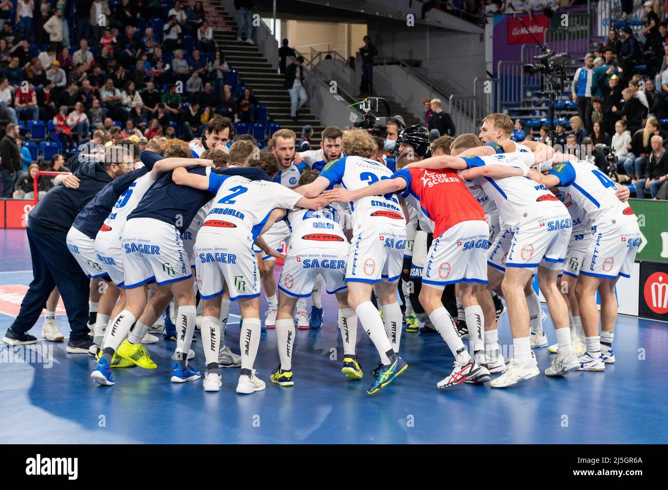 April 23, 2022, Kloten, Stimo Arena, Swiss Unihockey Superfinal Men: SV ...