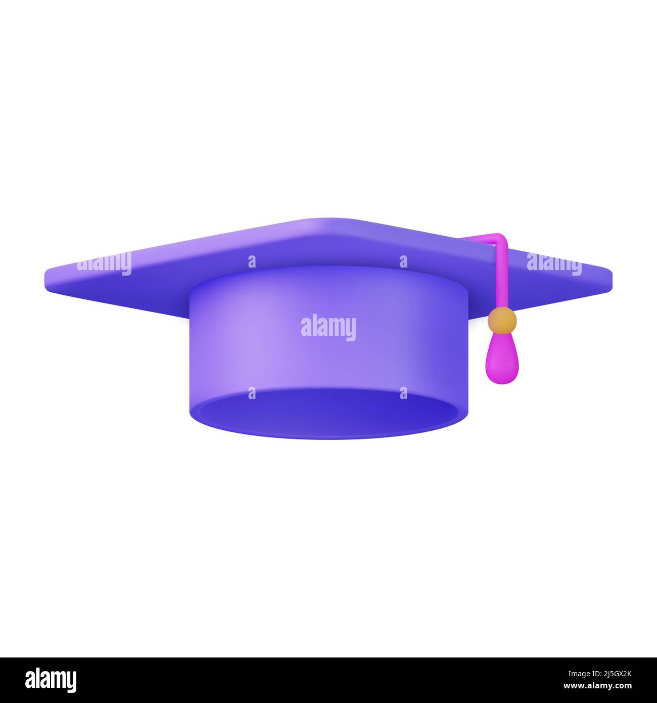 3d Graduation cap icon Stock Vector Image & Art - Alamy