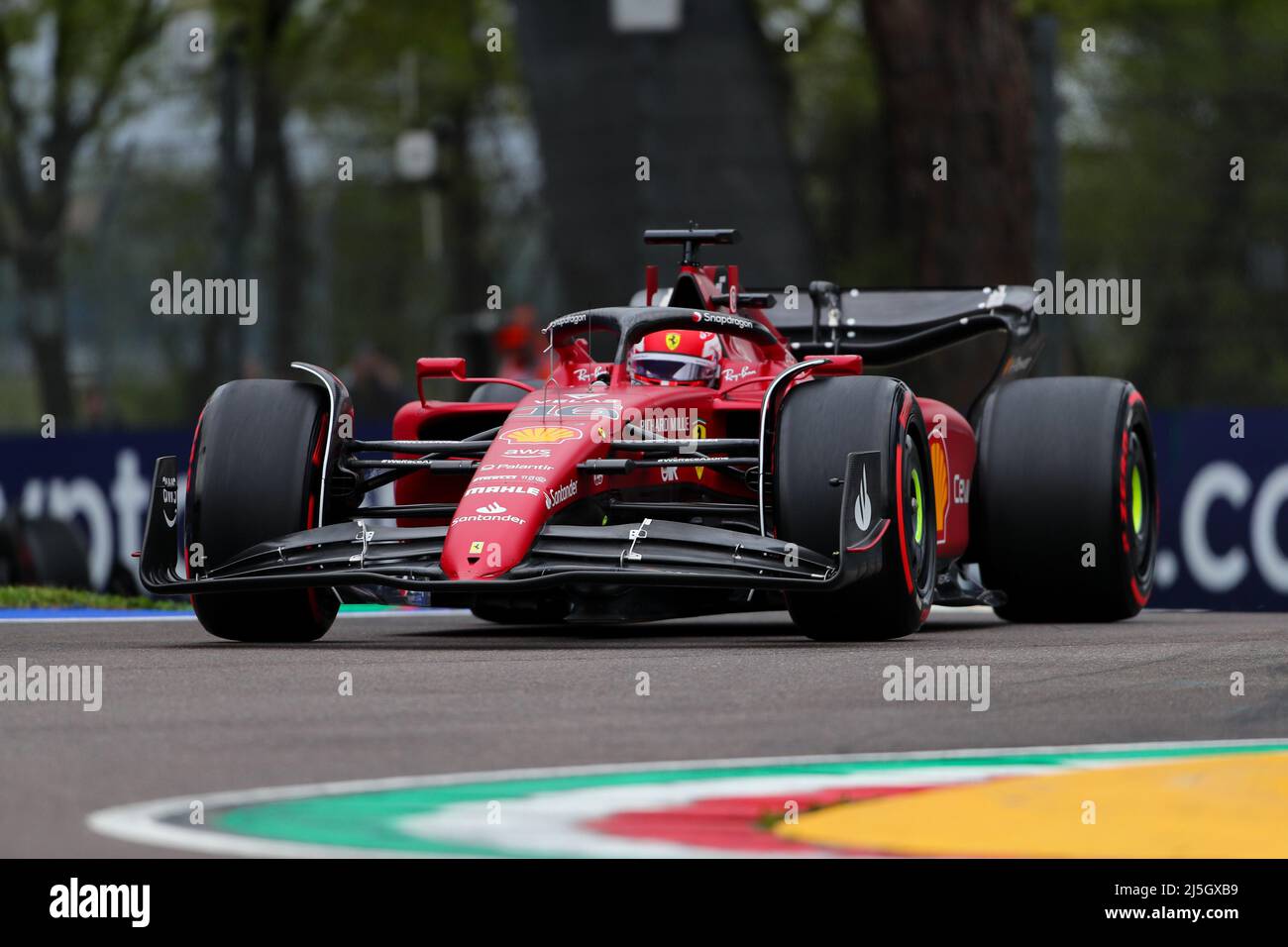 Enzo e Dino Ferrari Circuit, Imola, Italy, April 22, 2022, Imola (BO ...