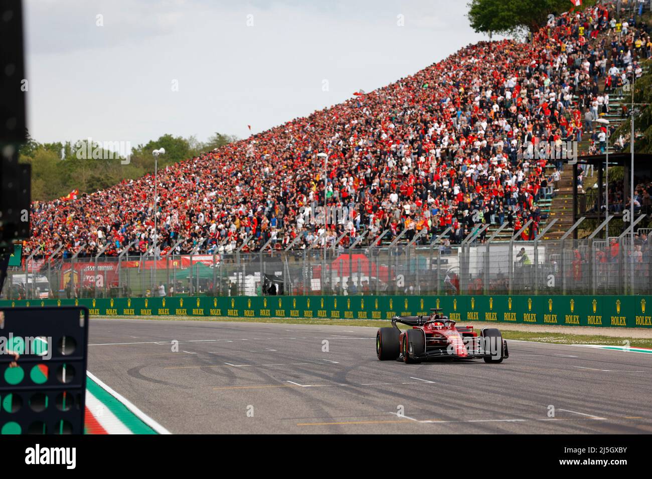 Imola, Italy. 23rd Apr, 2022. #16 Charles Leclerc (MCO, Scuderia ...
