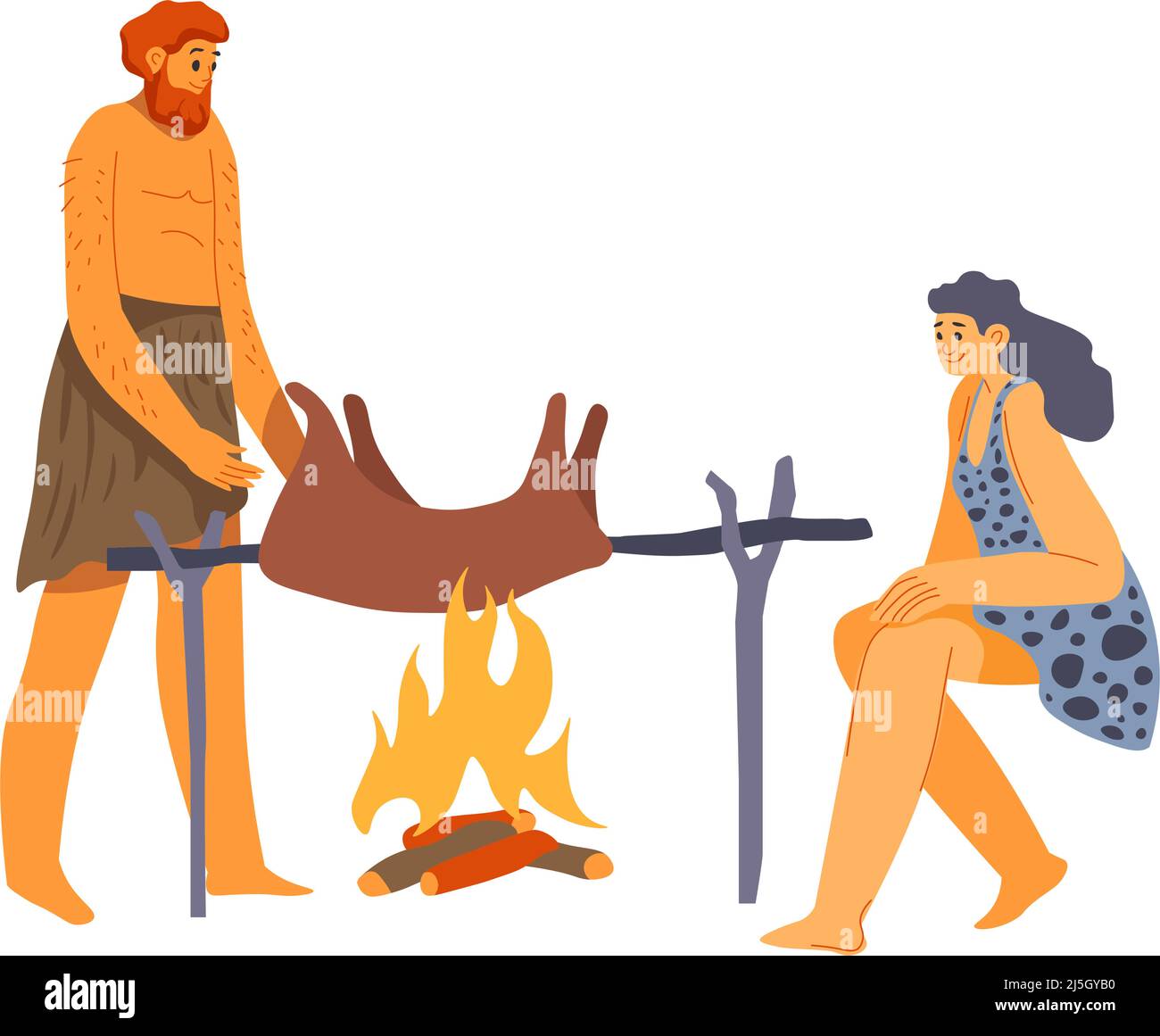Traditional cooking tribe Stock Vector Images - Alamy