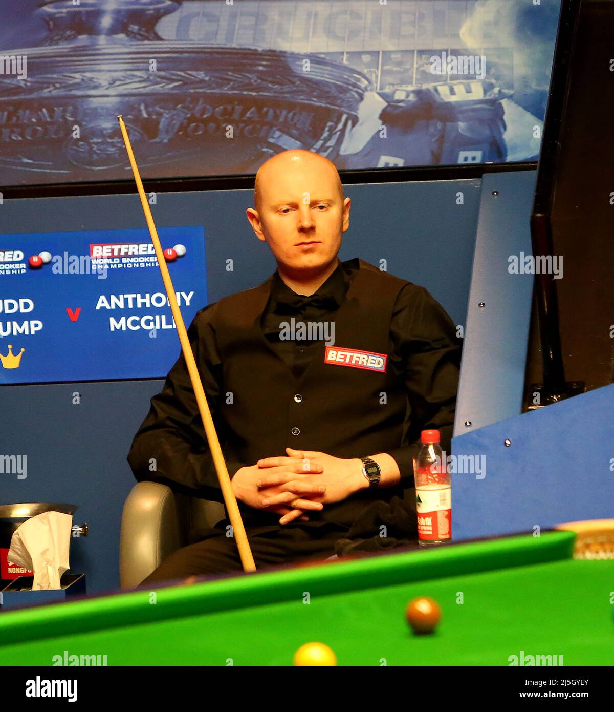 Crucible Theatre, Sheffield Yorkshire, UK. 23rd Apr, 2022. Betfred ...