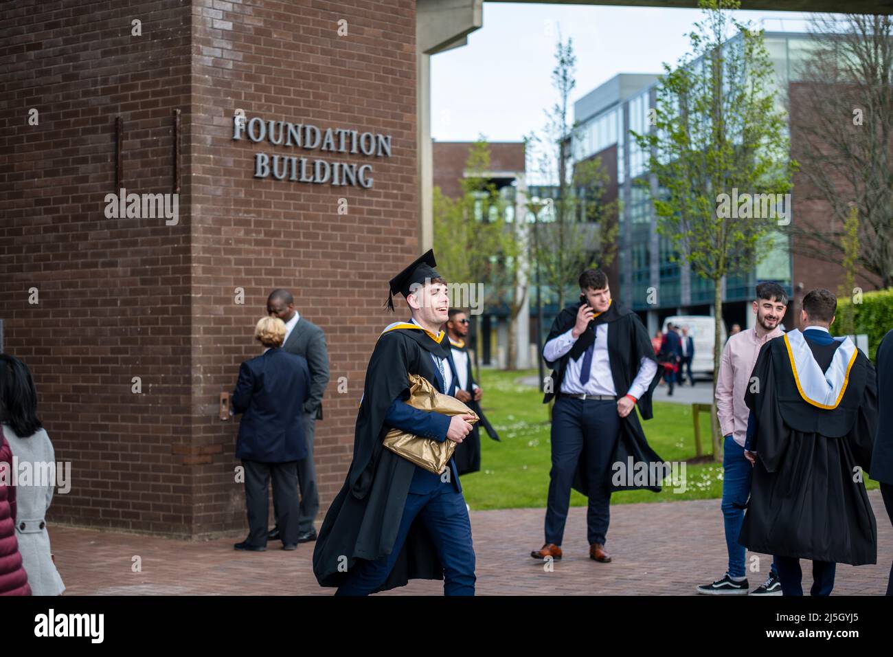 Graduation ceremony and presentation of diplomas to the students of the ...