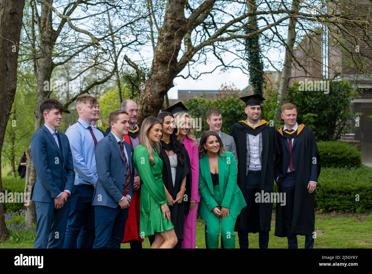 Graduation ceremony and presentation of diplomas to the students of the ...