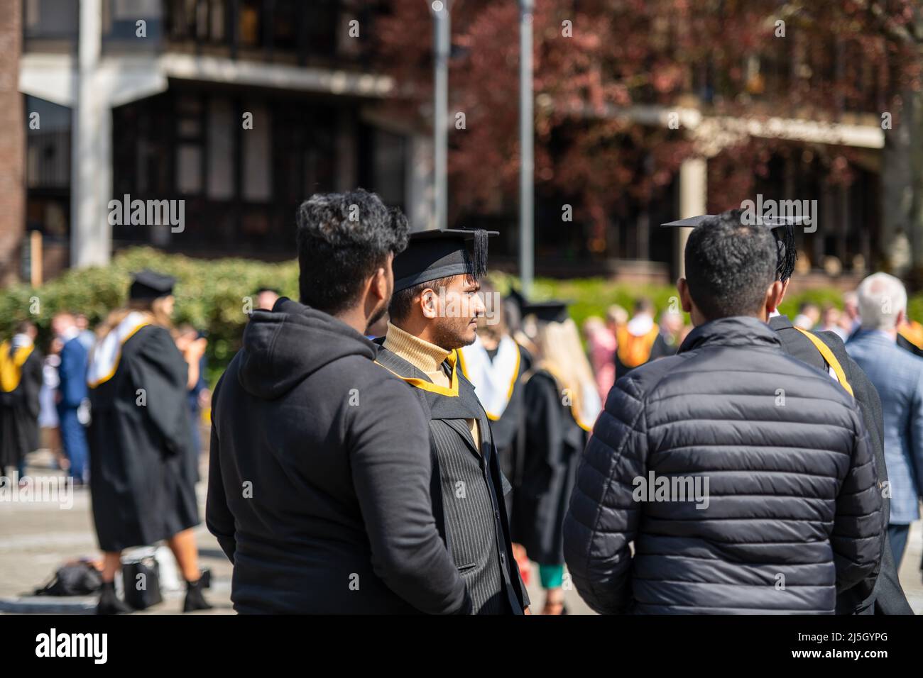 Graduation ceremony and presentation of diplomas to the students of the ...